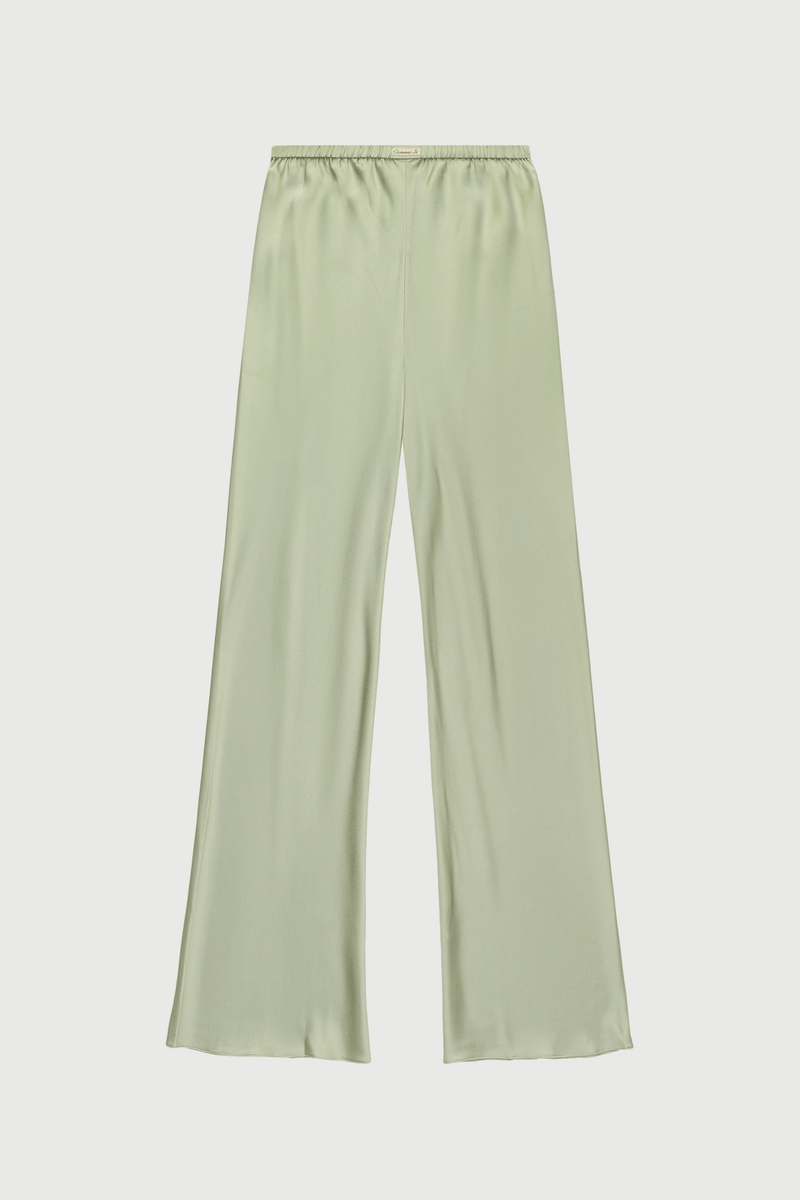 The Silk Bias Pant in Mint – Edit and Co