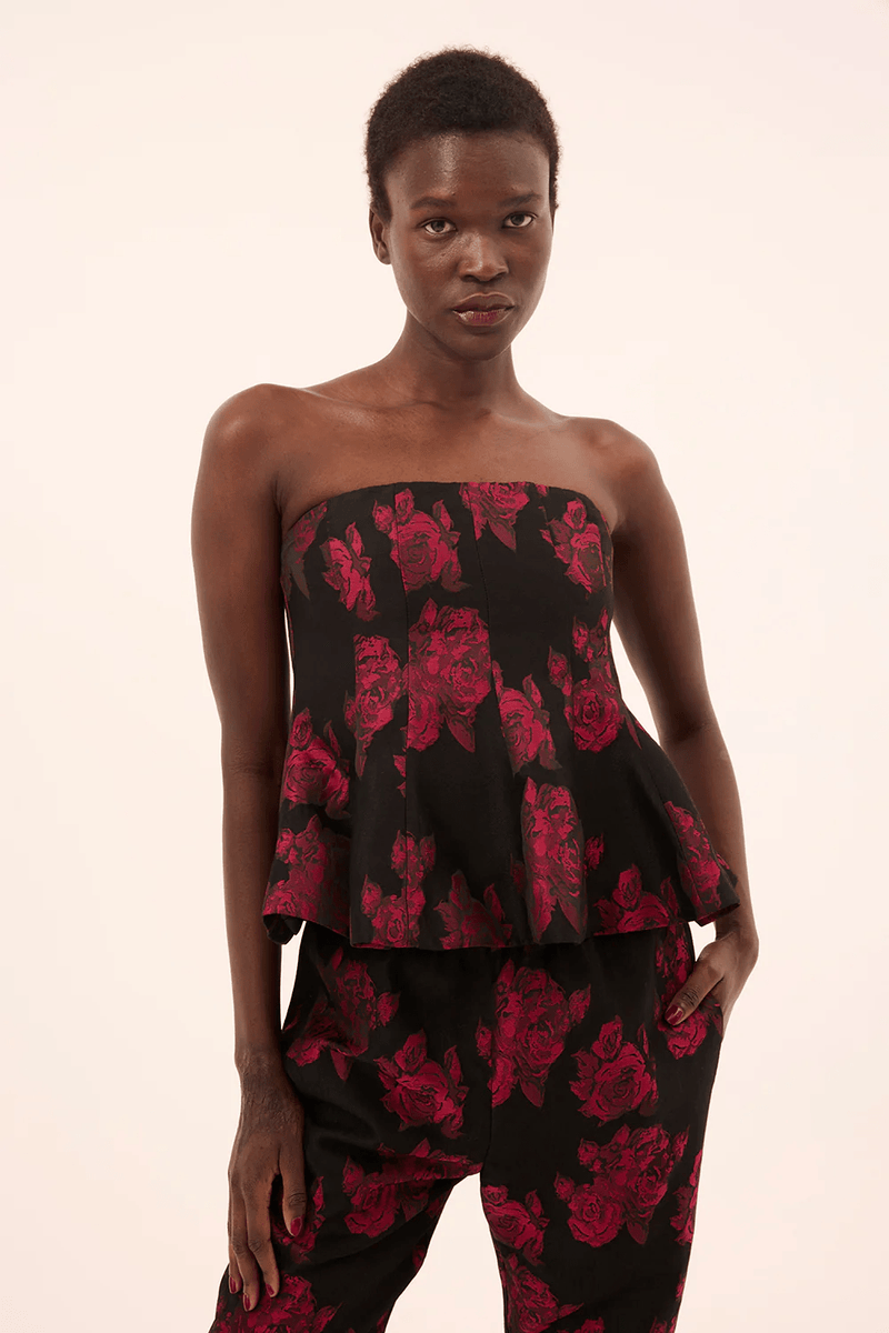 Piper Top in Midnight Rose – Edit and Co
