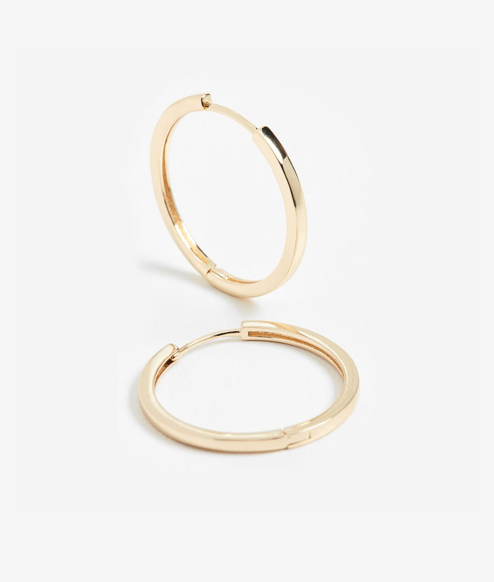 Timeless Hoop in Gold – Edit and Co