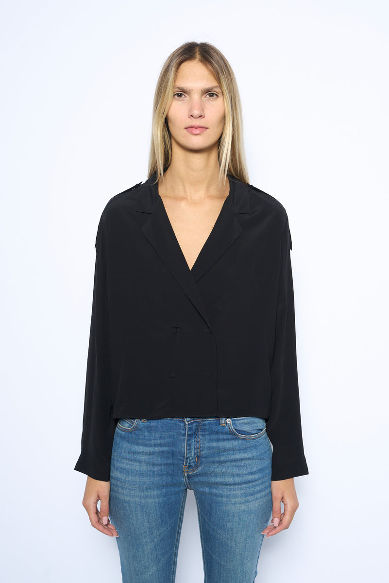 Tussi Soft Shirt in Black – Edit and Co